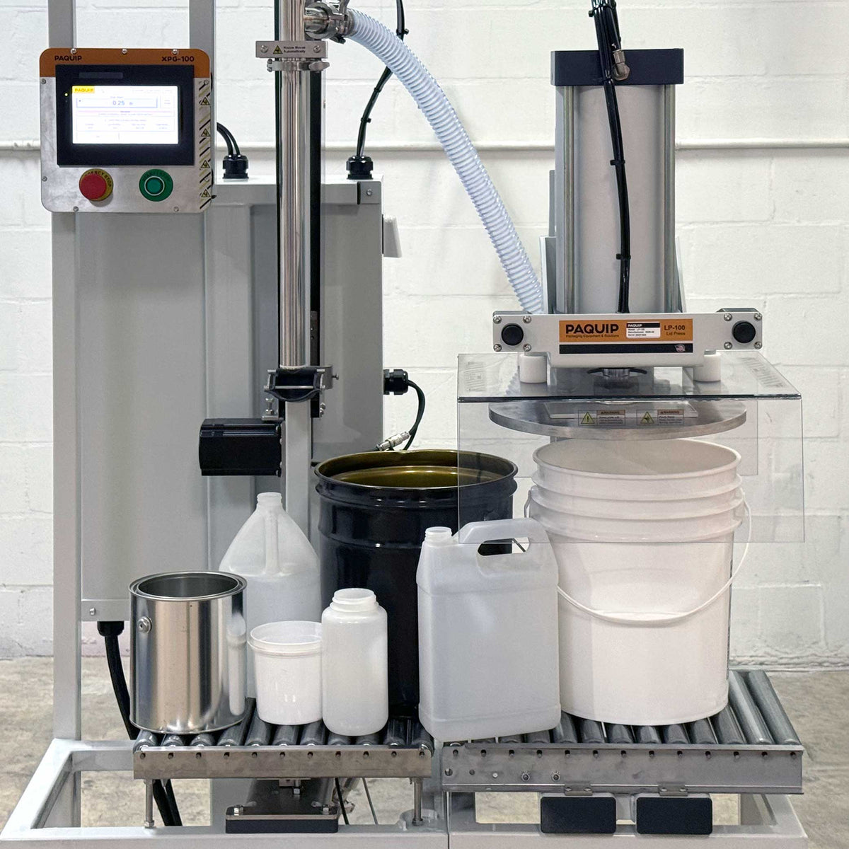 Pail Filling Machine - Order Online, Single Nozzle Conveyor – Paquip